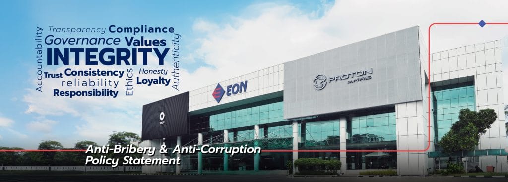Corporate Integrity - EON Berhad | Edaran Otomobil Nasional Berhad